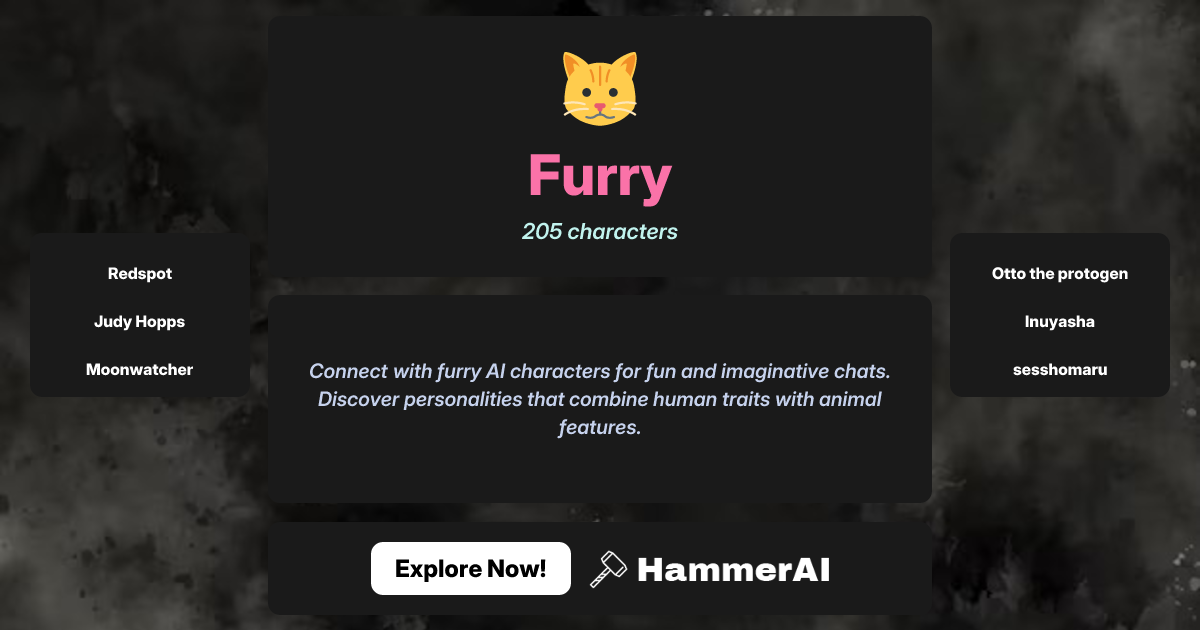 Chat with Furry characters | HammerAI