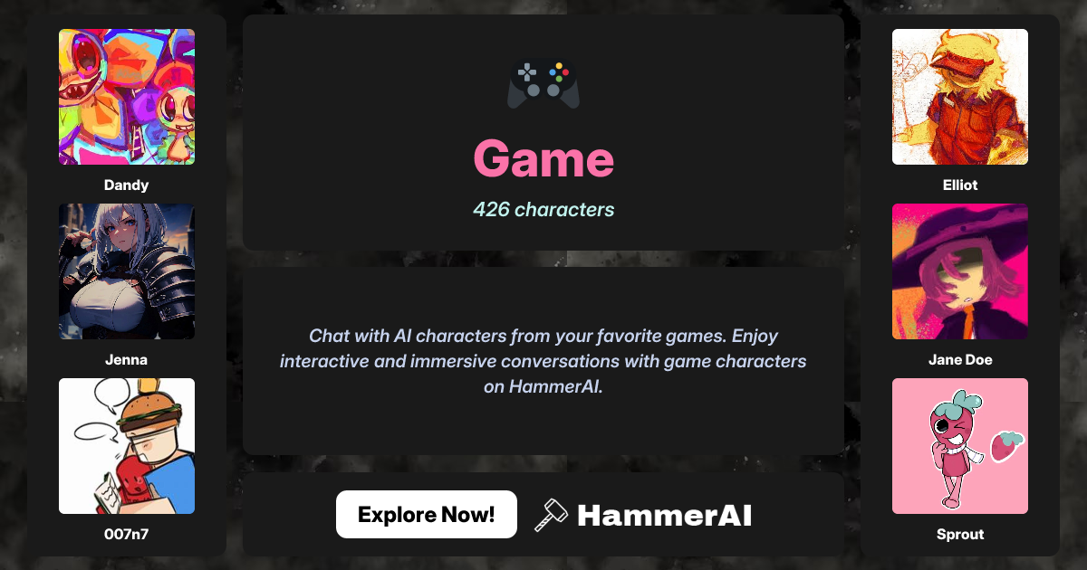 Chat with Game characters | HammerAI