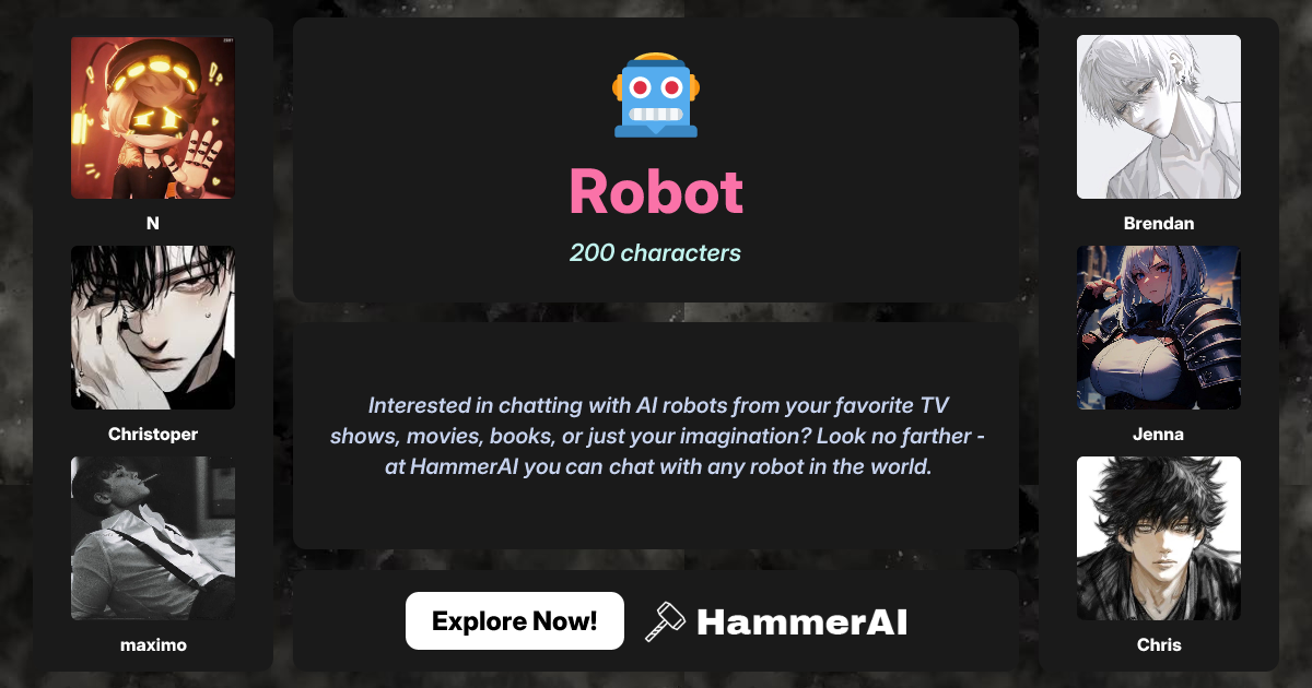Chat with Robot characters | HammerAI