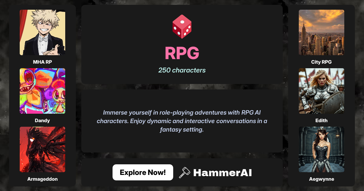 Chat with RPG characters | HammerAI